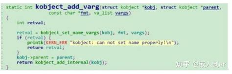 Linux设备驱动模型之kobject Linux260 知乎