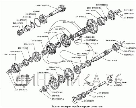 Кпп ямз 238 с демультипликатором схема сборки - Фотоподборки 1