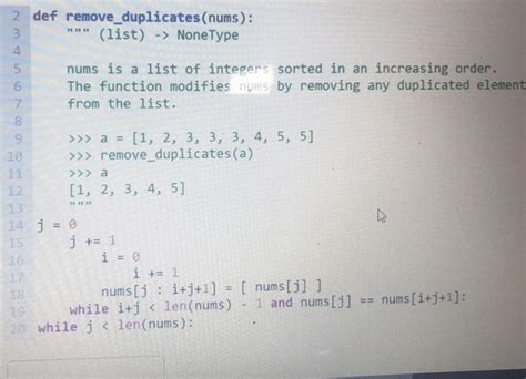 solved consider the following docstring for a void function