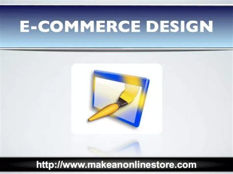 PPT E Commerce Design PowerPoint Presentation Free Download ID 496527