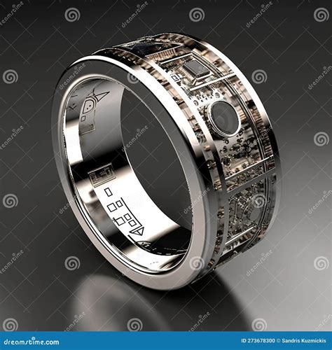 A Technology Ring Generative Ai Stock Illustration Illustration Of