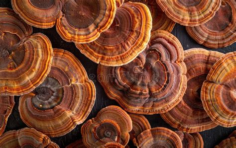 Ganoderma Lucidum Reishi Mushroom Medicinal Fungus Ai Generative