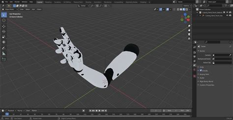사이보그 손 터치 제스처 3d 모델 59 3ds Blend C4d Fbx Max Ma Lxo Obj