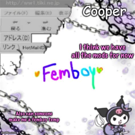 Image Tagged In Femboy Temp Thanks Yachi Imgflip