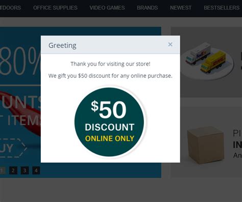 CS Cart Addons CS Cart Smart Pop Up Manager Add On