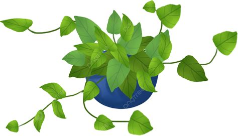 화분에 심은 식물 일러스트 녹색 식물 화분에 심은 식물 초록 Png 일러스트 및 Psd 이미지 무료 다운로드 Pngtree