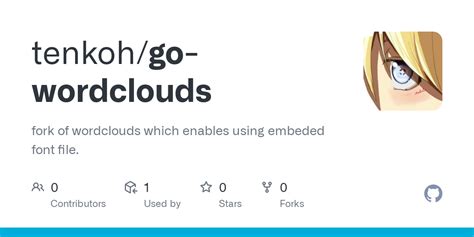 GitHub Tenkoh Go Wordclouds Fork Of Wordclouds Which Enables Using