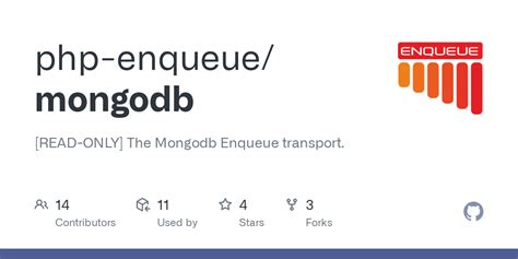 GitHub Php Enqueue Mongodb READ ONLY The Mongodb Enqueue Transport