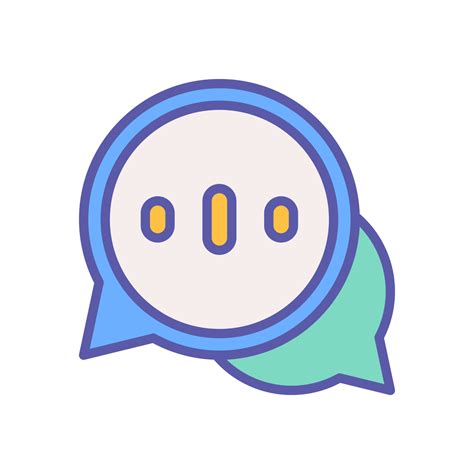 Chat Icon For Your Website Design Logo App Ui 20270120 Vector Art At Vecteezy