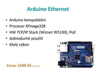 Kdy Arduino Potkalo Linux Ppt