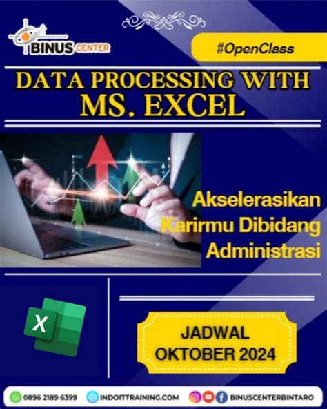 training data processing with microsoft excel jakarta tangerang
