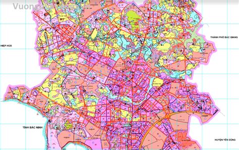 Bản đồ Quy Hoạch Huyện Việt Yên Bắc Giang Năm 2023 Meey Map