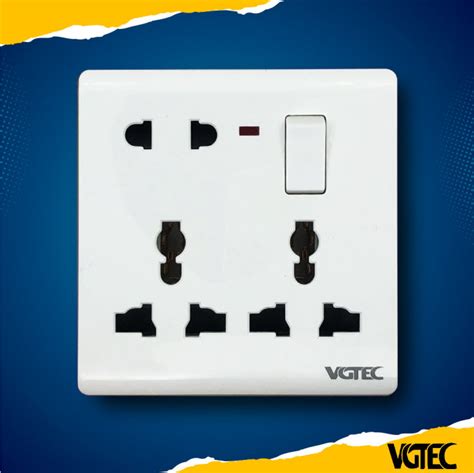 Vgtec 8 Pin Multi Socket Multifunctional Socket Business Series