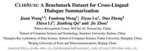 emnlp2022 跨语言对话摘要 智源社区