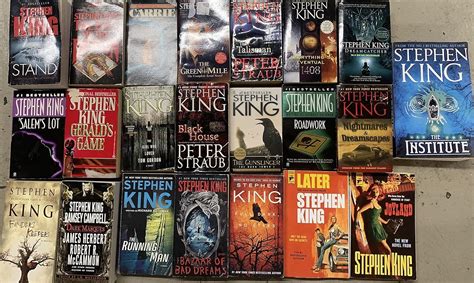 Stephen King Novel Collection 22 Book Set Stephen King 0746278841449