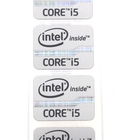 Intel Inside CORE I Laptop Sticker Label Logo Decal Badge Case Mm