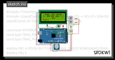 Softstarter 1 Phasa Master Wokwi Esp32 Stm32 Arduino Simulator