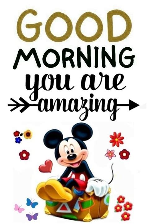 Pin By Kathy Chasteen Beatty On Disney Stuff Good Morning Disney