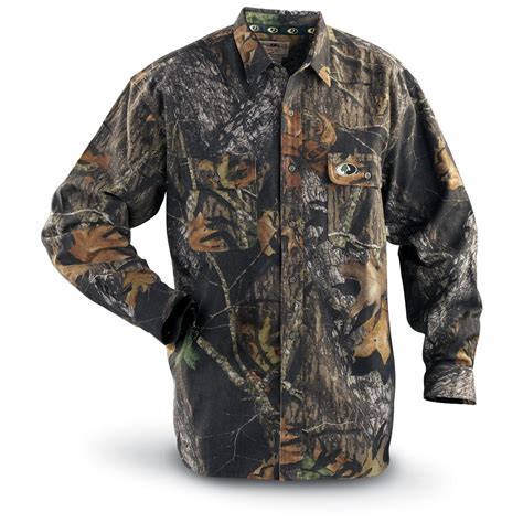 Mossy Oak® Silent Stalker Chamois Shirt New Mossy Oak® Break Up