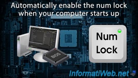Automatically Enable The Numeric Lock Num Lock When Your Computer Starts Up By Changing A BIOS