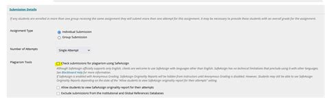 Tools Safeassign Plagiarism Checker Cscc Deis Knowledge Base