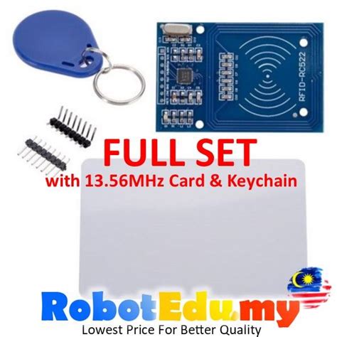 Rfid Rc522 Rc 522 Rc 522 Mfrc522 1356mhz Ic Id Card Reader Detector Module Kit Set For Arduino