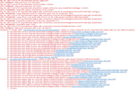 Java Hibernate Unable To Make Jdbc Connection Jdbcmysql