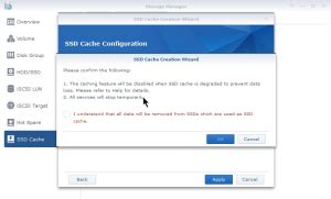 Synology SSD Cache Setup And Testing Tech Thoughts