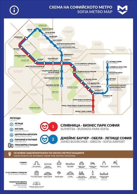 Unofficial Metro Map Of Sofia Bulgaria By Save Sofia