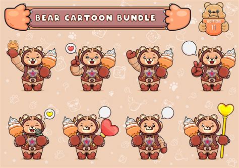 귀여운 만화세트 이미지 Freepik에서 무료 다운로드