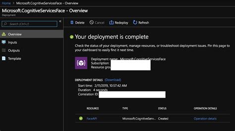 How To Fix Error When Deploying Microsoft Azures Face Api Stack Overflow