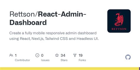 Github Rettsonreact Admin Dashboard Create A Fully Mobile