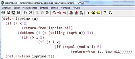 lectura y escritura en lisp ii