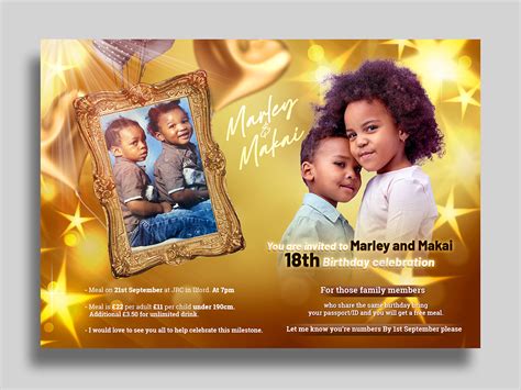 Birthday Celebration Banner Design On Behance