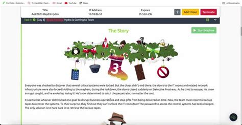 Ryan Isenhower On Linkedin Tryhackme Tryhackme Aoc2023 Cybersecurity