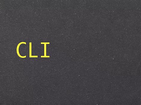 Introducing Command Line Applications With Ruby Ppt