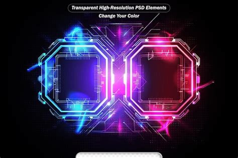 Premium Psd Hardware And Software Background Circuit Board Chip Processor