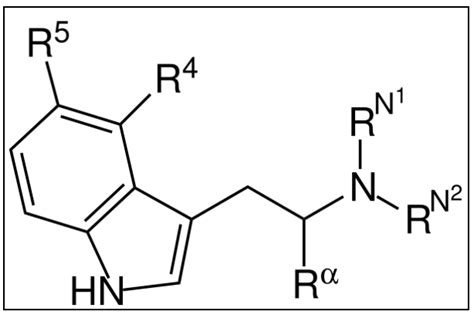 The Neurobiological Activity Of Hallucinogenic Tryptamines