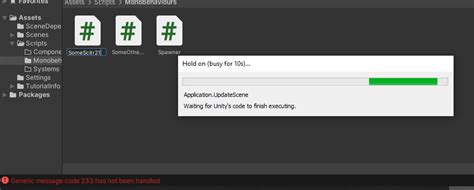 Unity Crashes After Creating A New Script 202220b8 Waiting For Unity