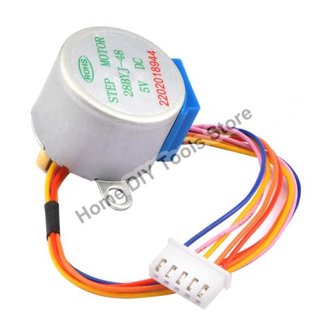 28byj 48 Reduction Step Gear Stepper Motor Dc 5v 4 Phase 28byj 28byj48 Diy Kit For Arduino Wish