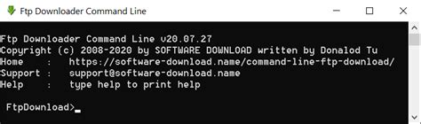 Ftp Downloader Command Line Windows11 Easy Software Download For Windows