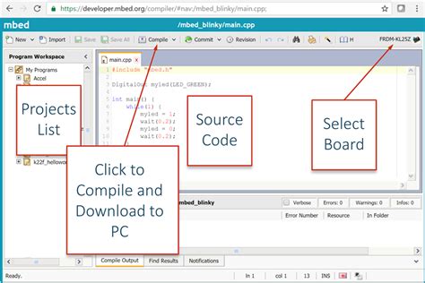 Working With Frdm Boards And Arm Mbed Element14 Community