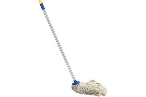 Швабра LAIMA с веревочной насадкой, черенок 120 см, еврорезьба, 165 г ...