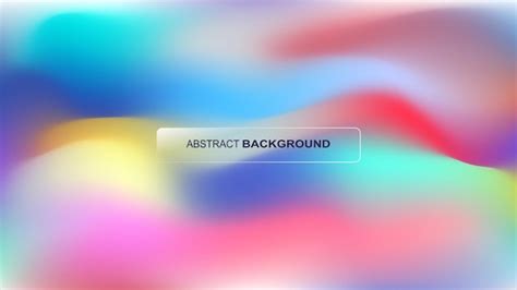 Premium Vector Abstract Colorful Gradient Mesh Background Design