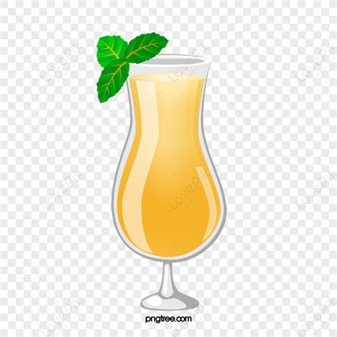 Isang Baso Ng Juice Cocktail Orange Juice Katas Larawan Numero Ng Graphics Format Ng Larawan Psd