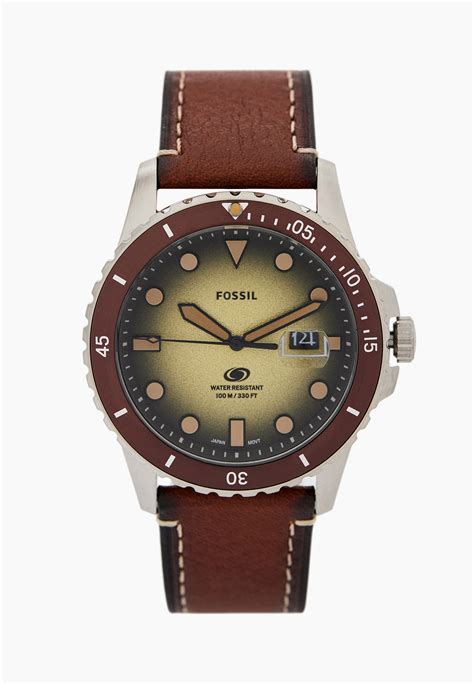 Часы Fossil Fs5961 цвет коричневый Rtlacj982001 — купить в интернет магазине Lamoda