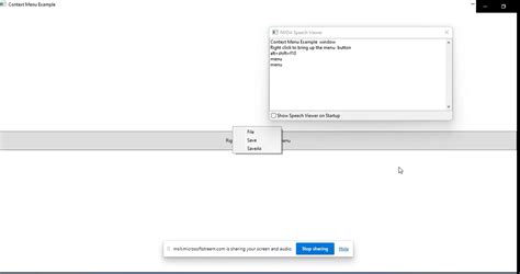 Nvda Is Announcing Menu Text Twice After Activating Right Click To Bring Menu Button