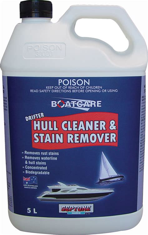 Catalogue Septone Boat Care Drifter Hull Cleaner And Stain Remover
