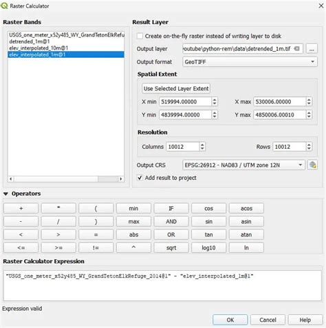 Creating Rems And Detrended Dems In Qgis Opensourceoptions
