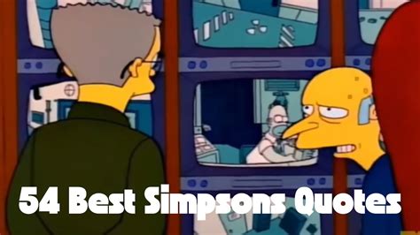 54 Greatest Simpsons Quotes Of All Time Youtube